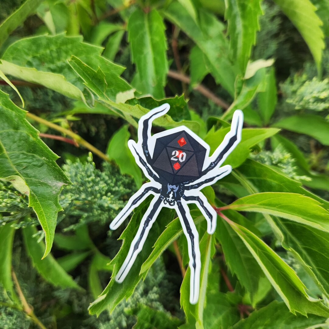 Dnd Black Widow Sticker - Etsy