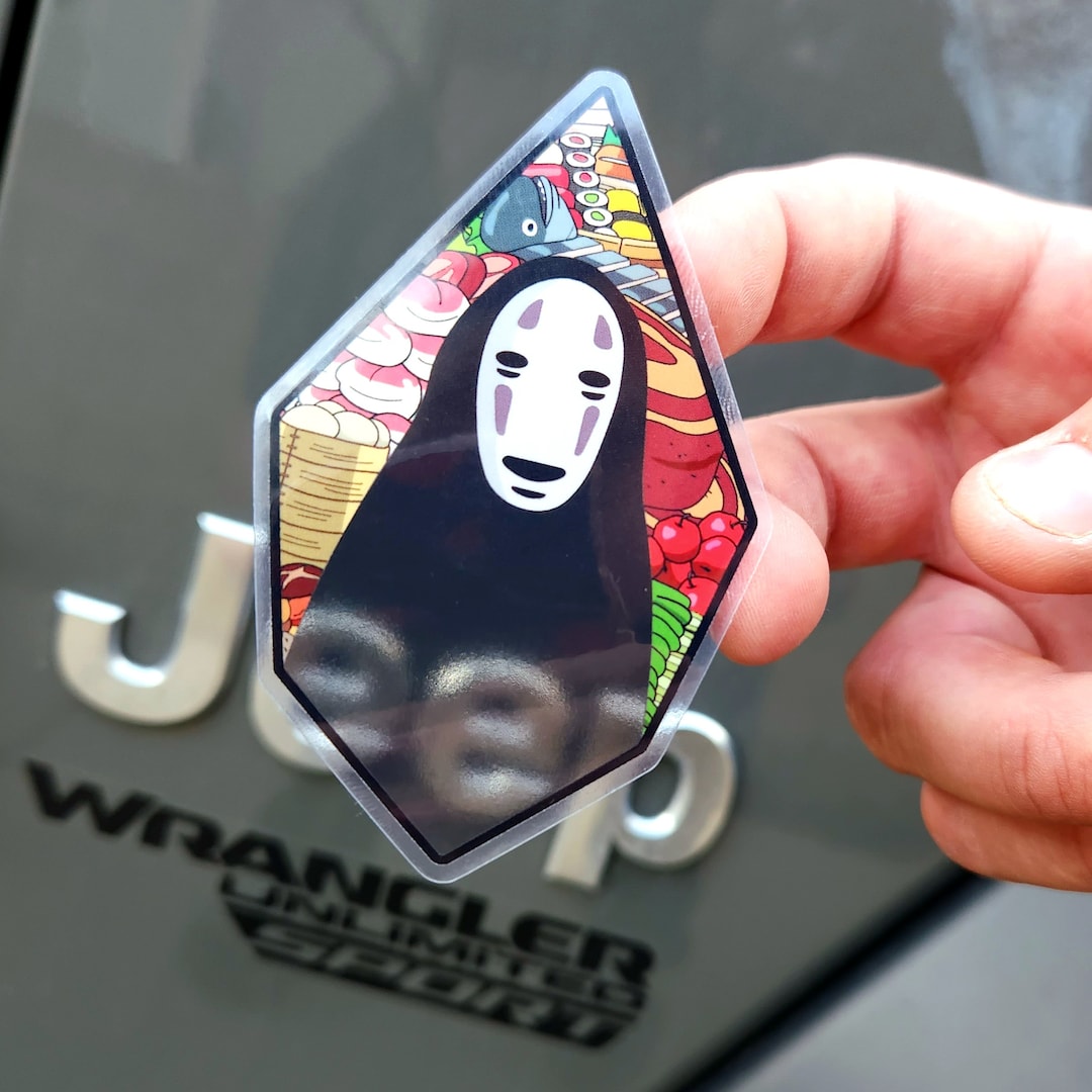 No Face Sticker - Etsy