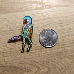 Mars Attacks! Enamel Pin - Etsy