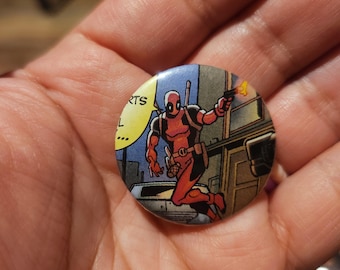 Deadpool Button - Etsy