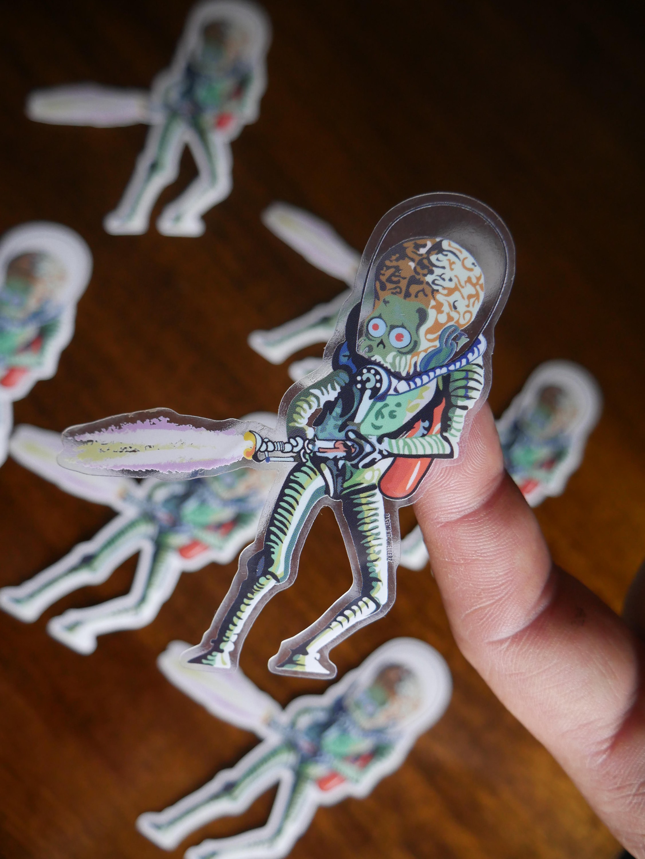 Mars Attacks Sticker - Etsy