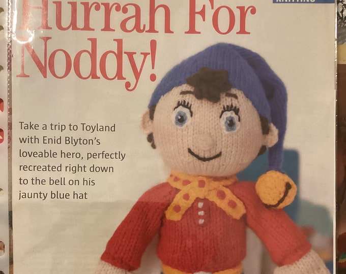 Noddy Toy Knitting Pattern, Hurrah for Noddy! English Knitting Mag ...