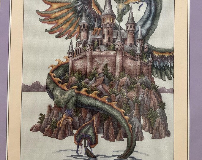 Teresa Wentzler the Castle Cross Stitch Pattern ,mythical Dragon Chart ...