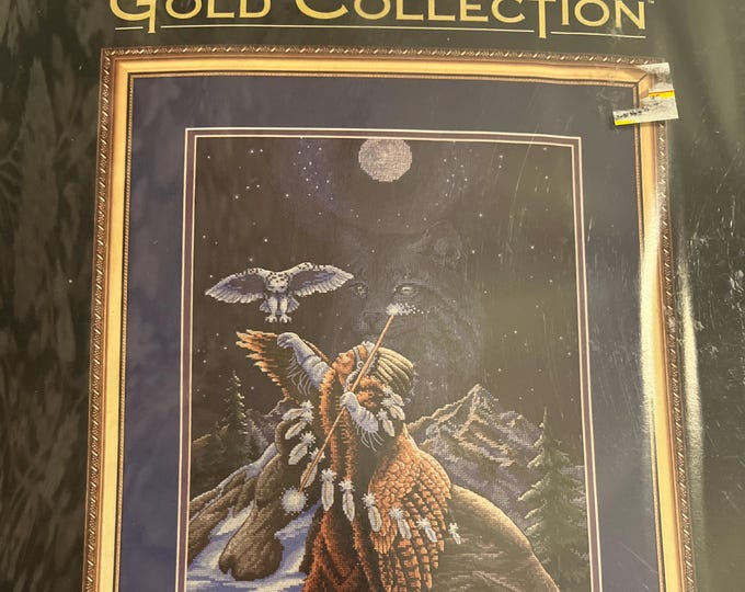 Sacred Connection Dimensions Gold Collection Counted Cross Stitch Kit ...
