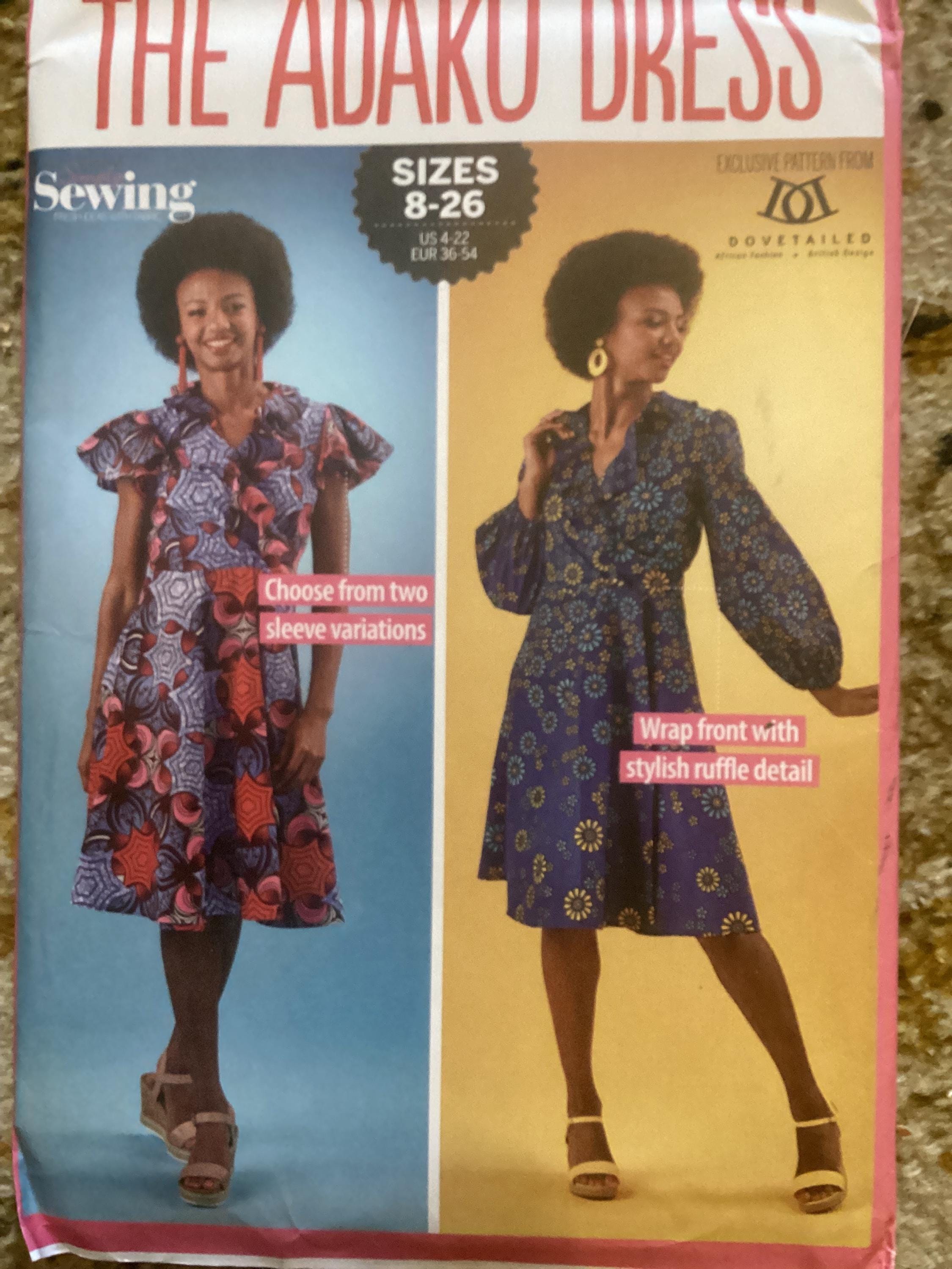 Simply Sewing Modern Dress Patterns Sizes US 2-20 Jenna, Mila, Florence ...