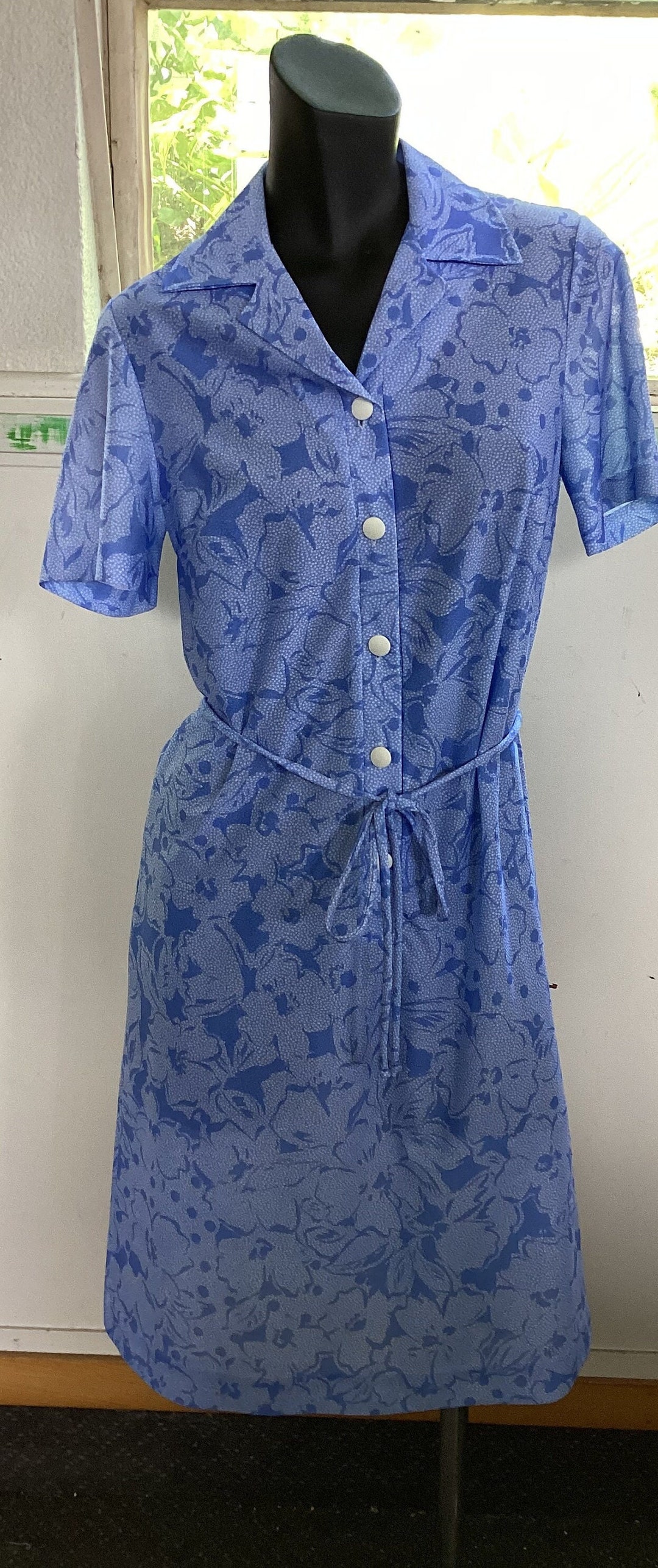 1970's House of Osti Australia Dress, Polyester Summer Day Dress, Its ...