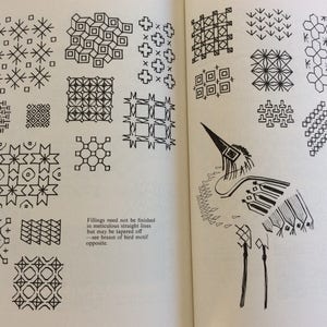 Blackwork Embroidery Book , Elizabeth Geddes and Myra Mcneill, Dover ...