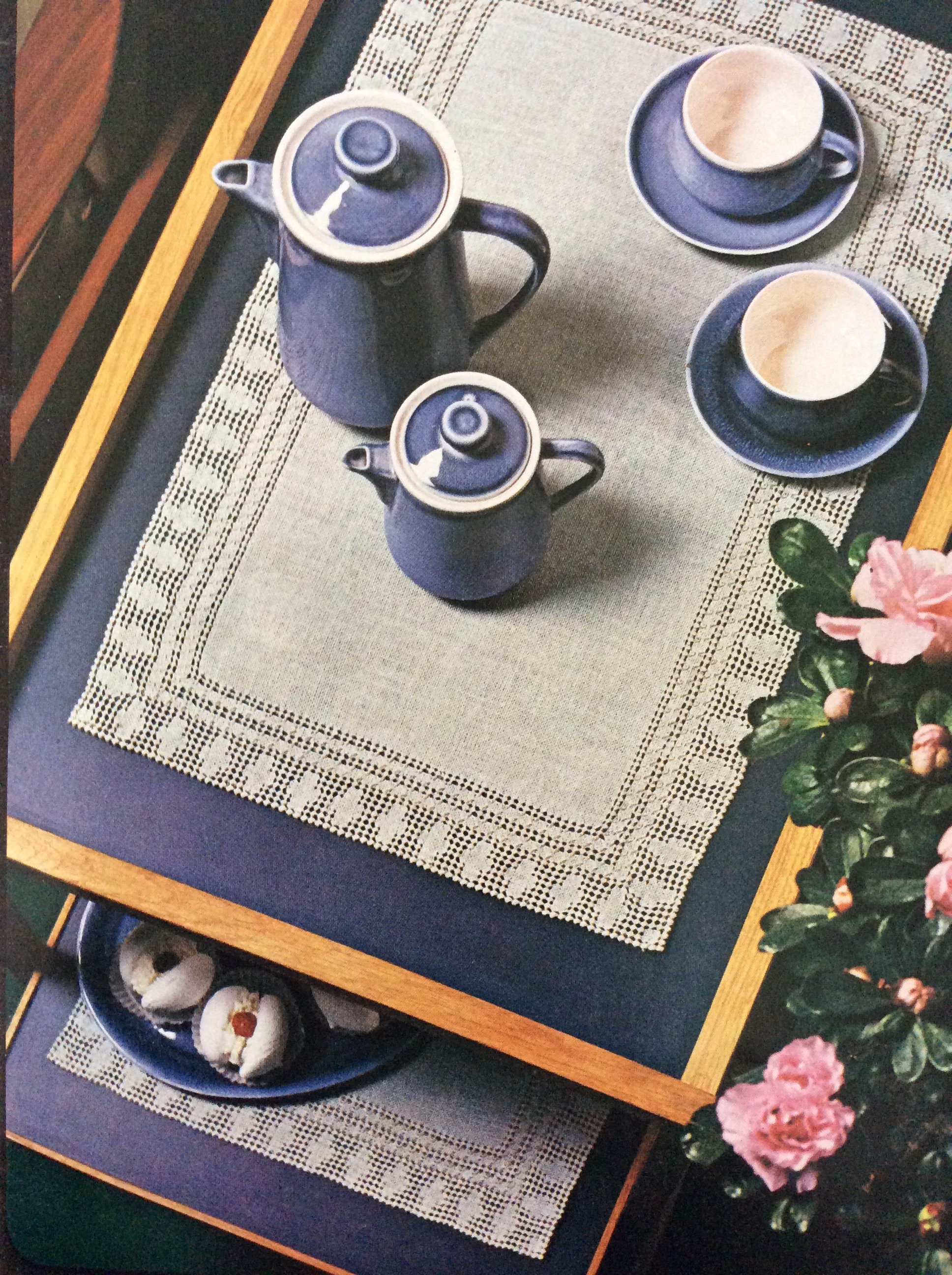 1970s Drawn Fabric Embroidery Book Pulled Thread Coats - Etsy