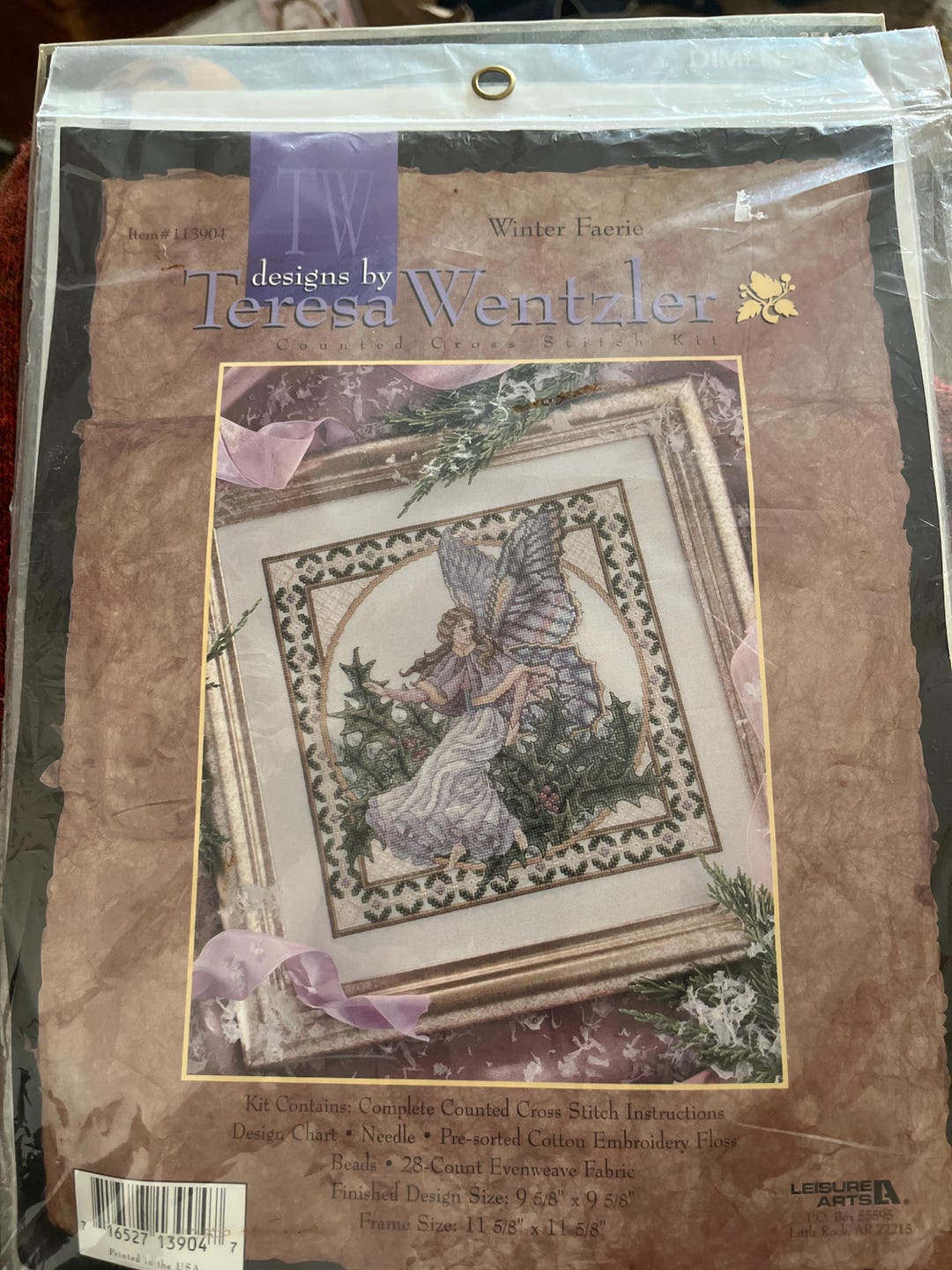 Summer Faerie Cross Stitch Pattern by Teresa Wentzler 2281 Fairy Season ...