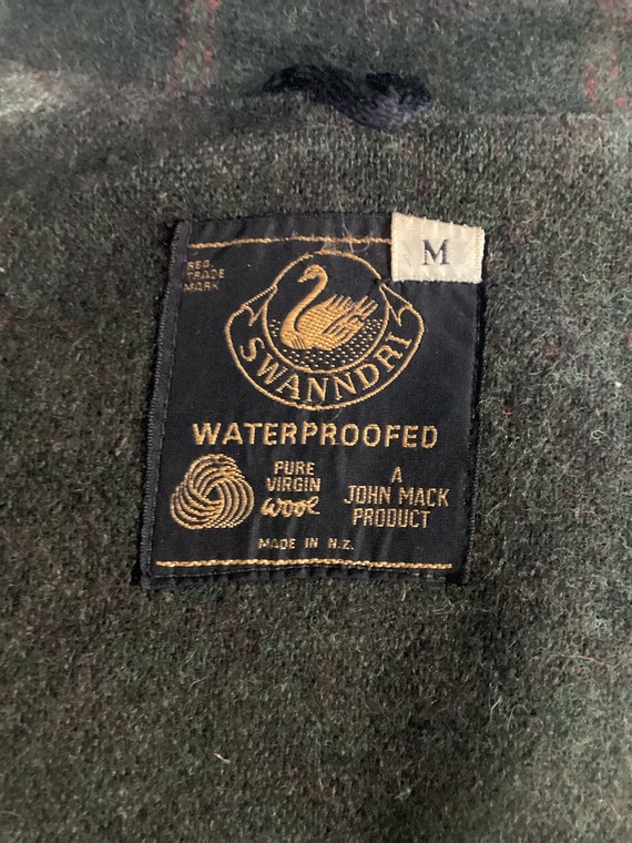 Reserved for Z. 1960s 1970s Swanndri Wool Rover Jacke… - Gem