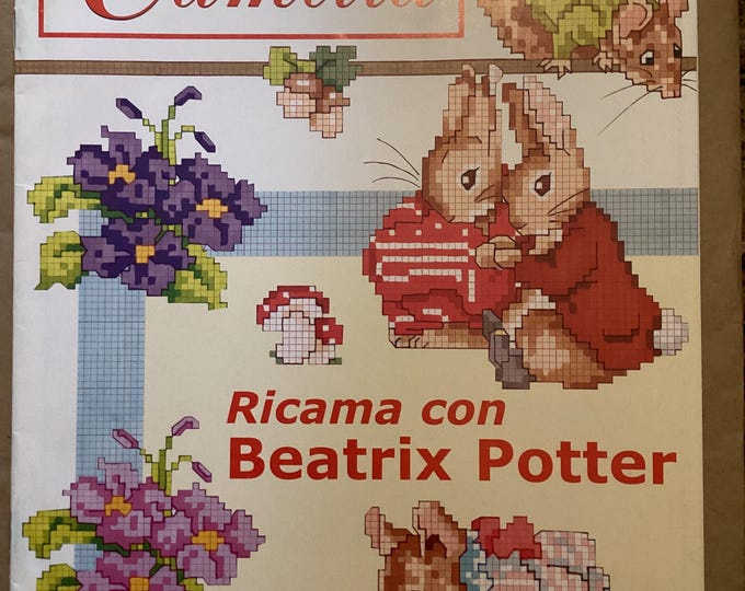 Beatrix Potter Storybook Sampler Counted Cross Stitch Chart Pattern ...