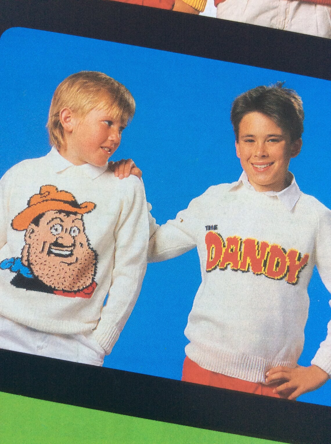 Desperate Dan The Dandy 5 Knitting Patterns by Gary | Etsy