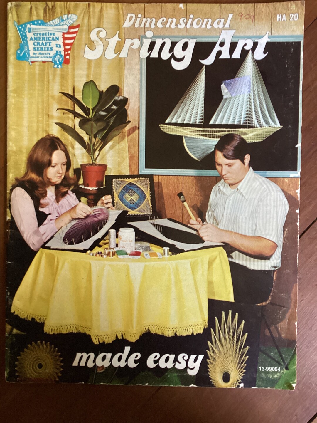 Vintage Dimensional String Art Made Easy Pattern Book , Creative ...