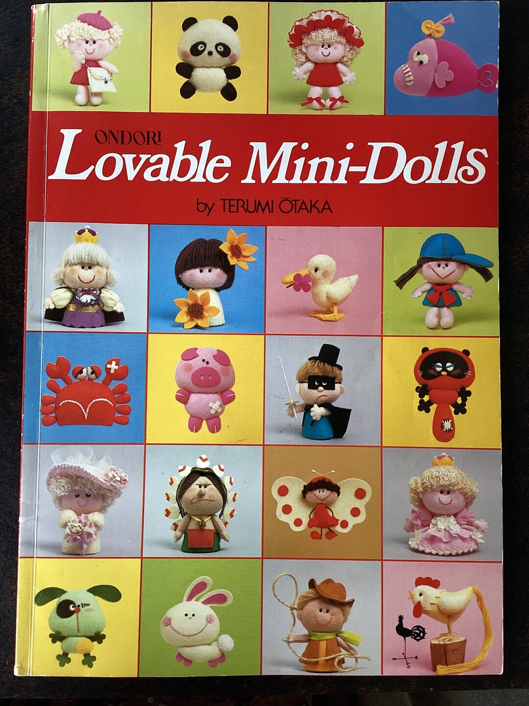 Lovable Mini Dolls Ondori Japan Book, 165 Patterns and Instructions ...