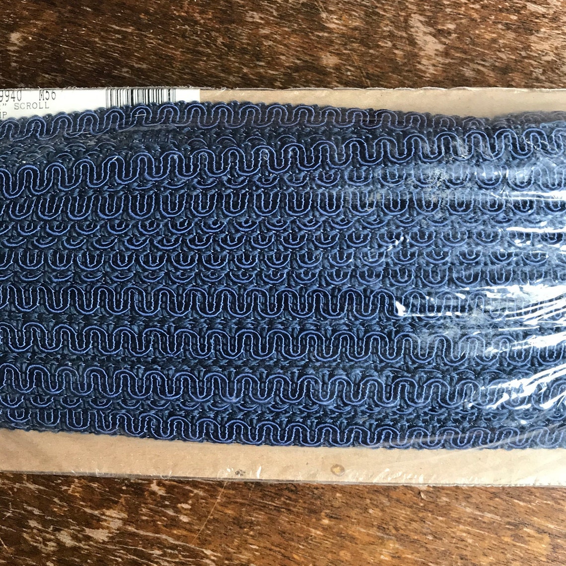 Conso 1/2” Gimp 36yds, Style 9940, French Scroll, Cotton Acetate ...