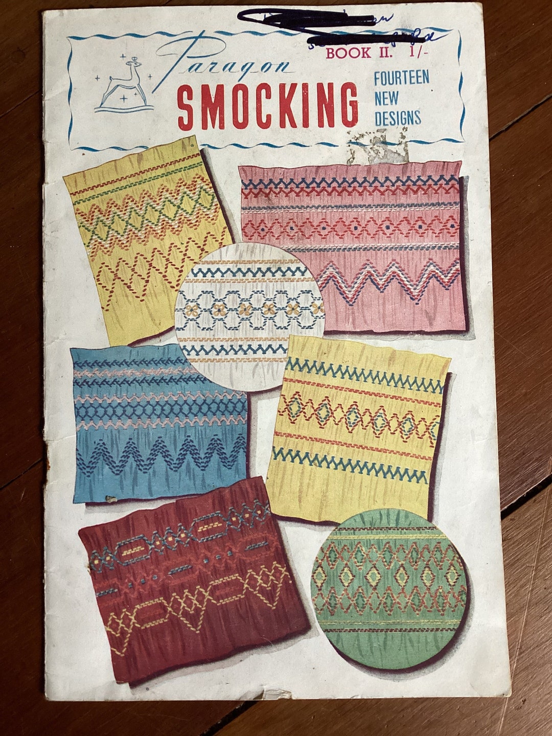Smocking Book 2 by Paragon, Illustrated How to Smock, 14 Patterns - Etsy