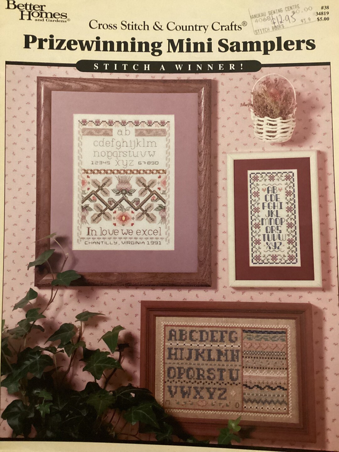 Prizewinning Mini Samplers , 7 Samplers, by Nancy Rossi Cross Stitch ...