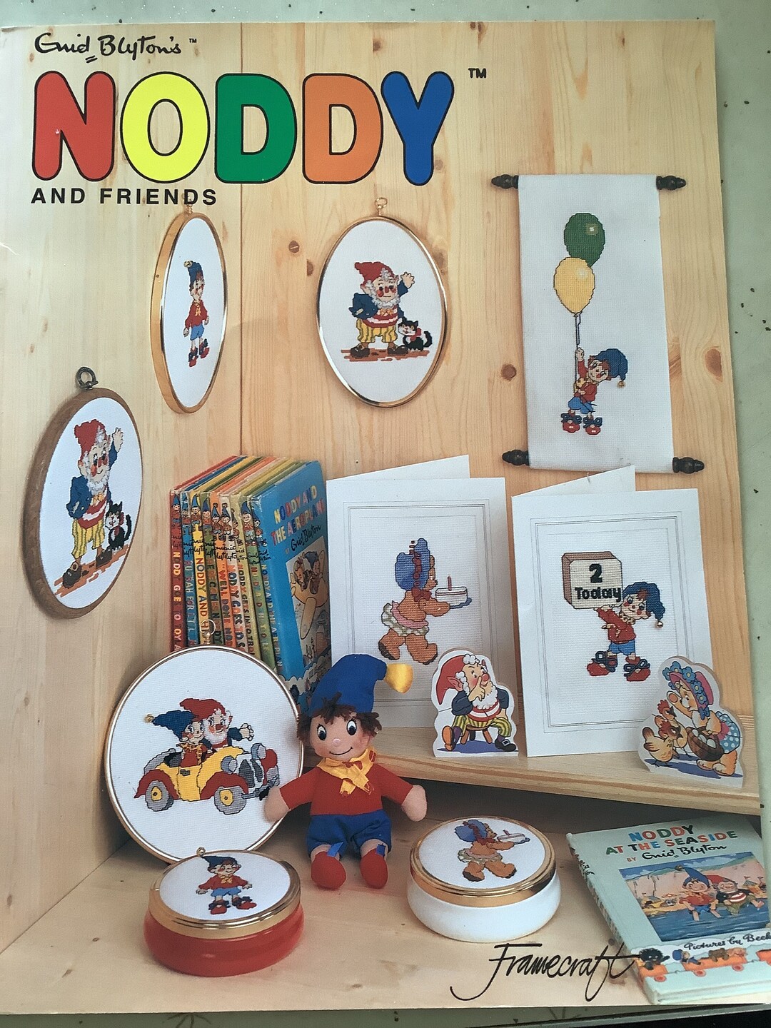 Noddy and Friends Cross Stitch Charts Pattern , Enid Blyton , Big Ears ...