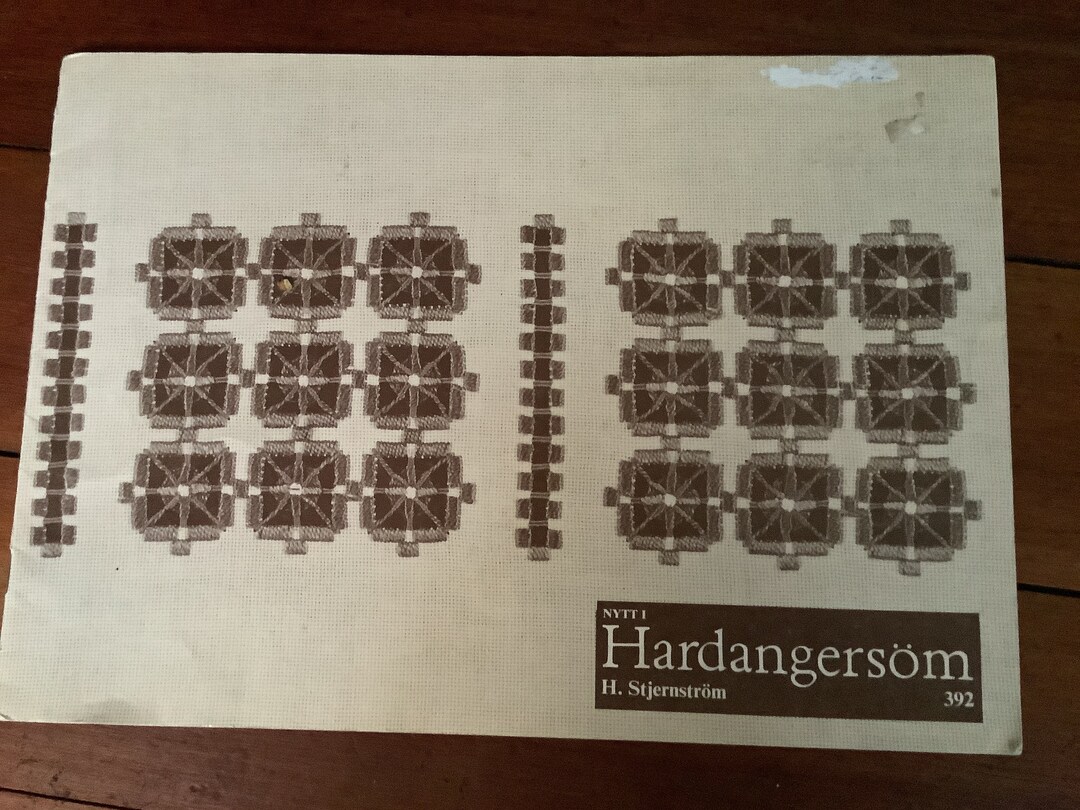 Rare Hardangersom Hardanger Embroidery Patterns by EHE Sweden, H ...