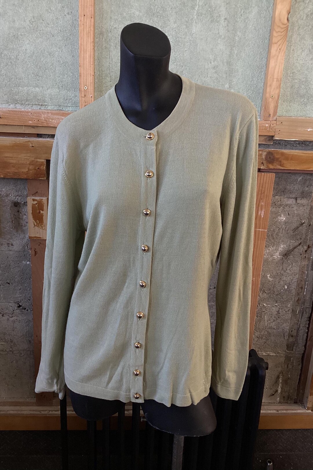 Vintage Merino Wool Dalkeith Cardigan Made in England, Medium- Large ...
