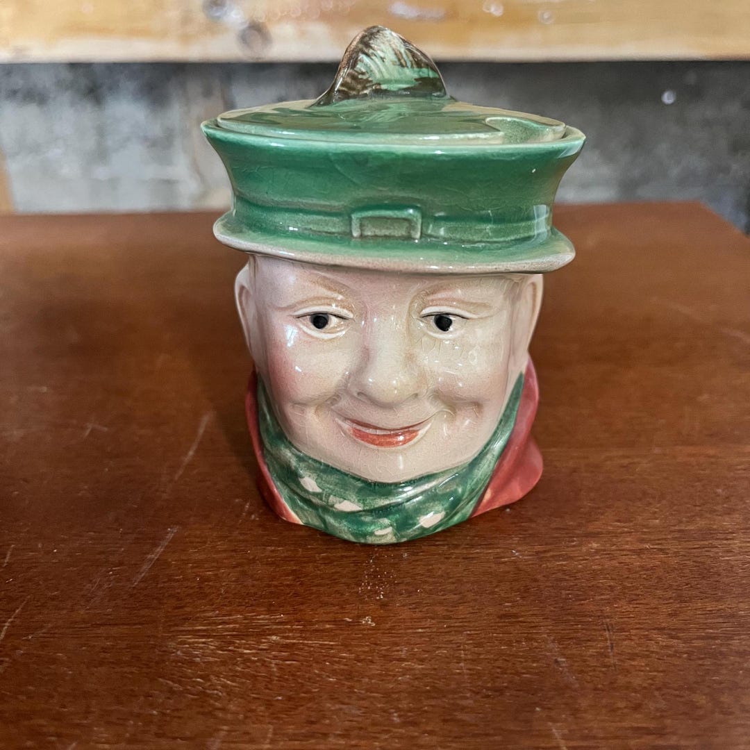 Rare Beswick Tony Weller Character Lidded Mustard Pot , 1207 England - Etsy