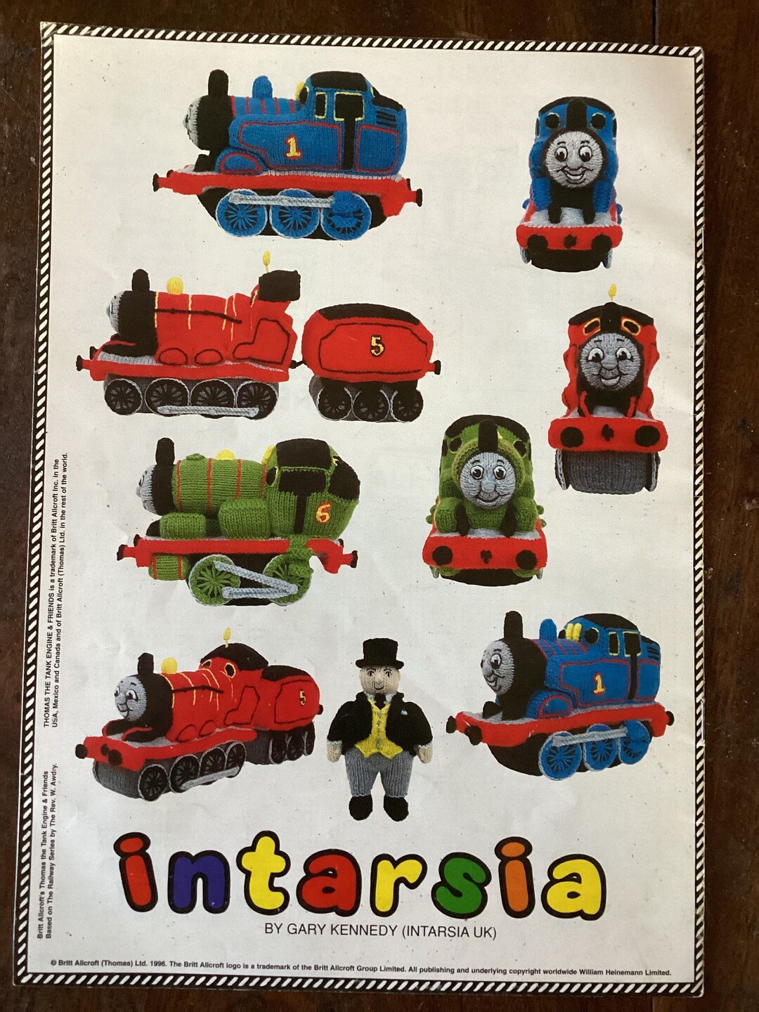 Alan Dart Thomas the Tank Engine & Friends Toys 4 Knitting - Etsy