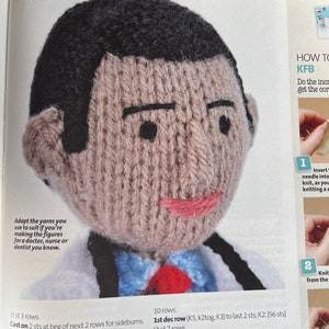 Alan Dart Nurse & Doctor Medical Miracles Toy Knitting Pattern, Simply ...