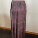 1980's Bohemian 2 Piece Skirt Suit , Wide Padded Shoulders, Made in ...