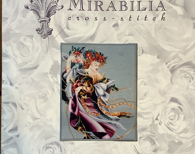 Mirabilia Designs Christmas Flourishes Cross Stitch Chart MD 24 Nora ...