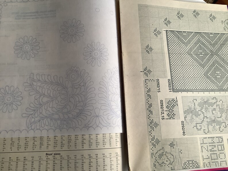 Anna Burda Knitting & Needlecraft Magazine schwalm Embroidery - Etsy