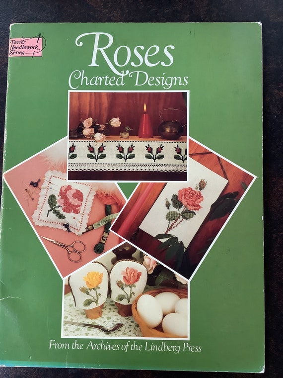 Roses Charted Designs for Cross Stitch and Other Needlecraft - Etsy