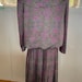 1980's Bohemian 2 Piece Skirt Suit , Wide Padded Shoulders, Made in ...