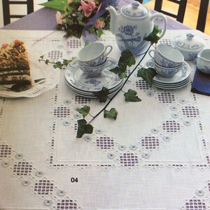 Burda Special Hardanger Pattern Tutorial Booklet 35 Designs, E452 ...