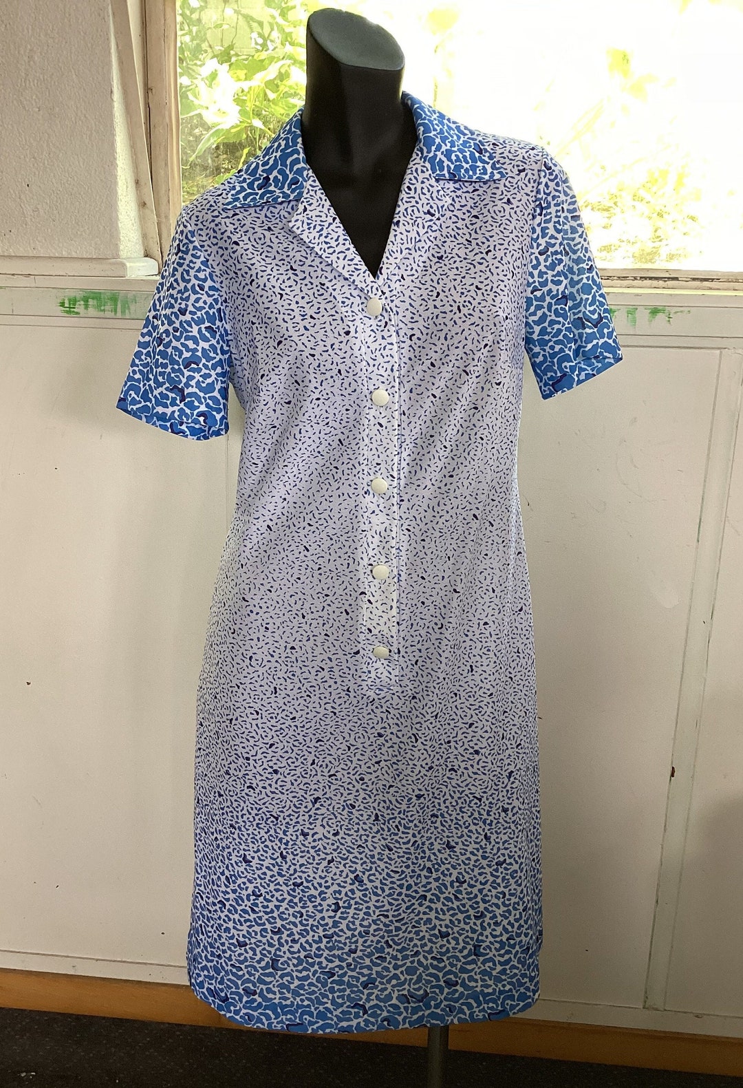 1970's House of Osti Australia Dress, Polyester Summer Day Dress, Its ...