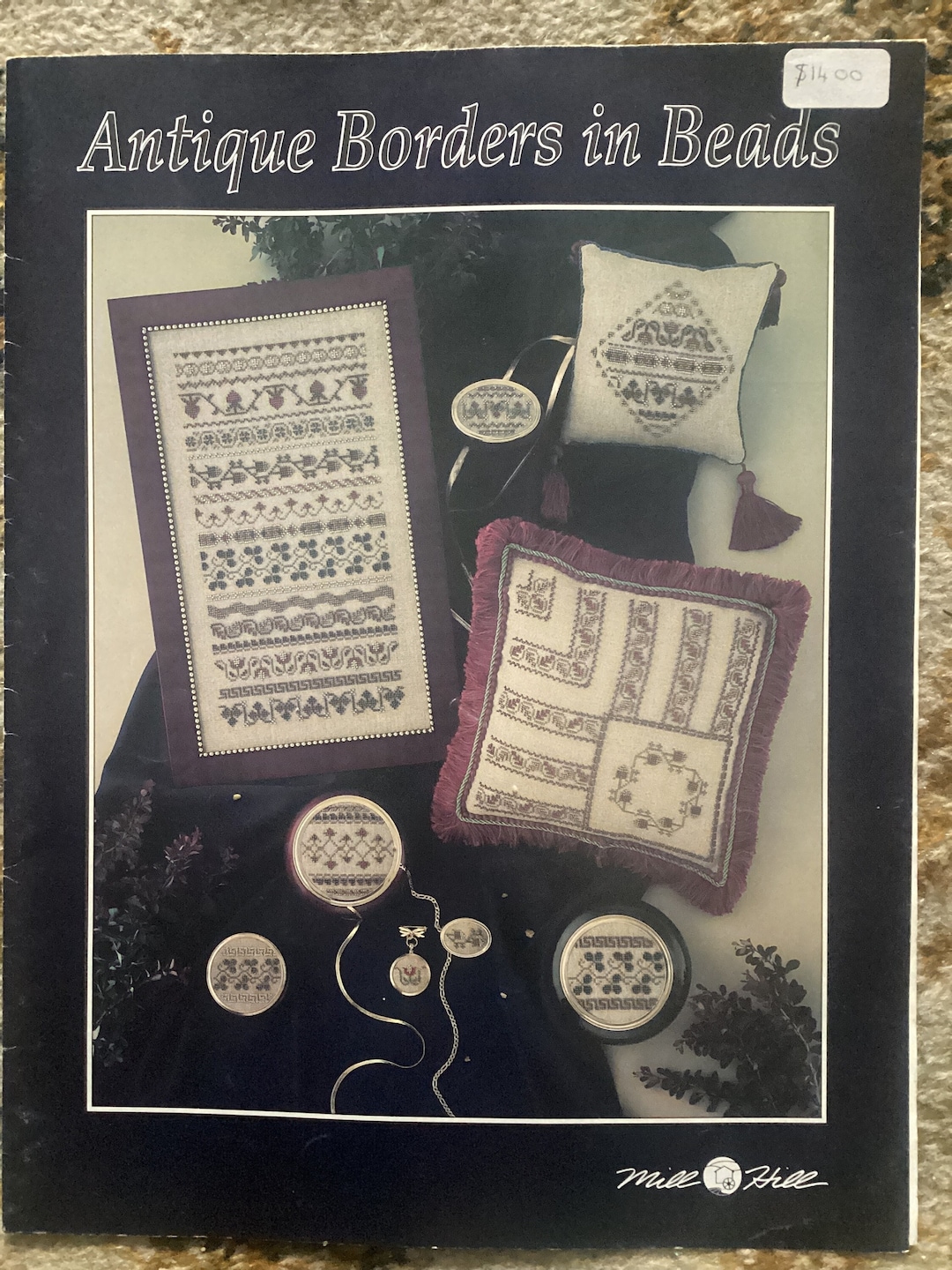 Mill Hill Chart, Antique Borders in Beads Cross Stitch Charts 1993 - Etsy