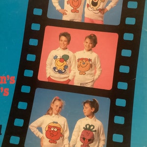 Mr Men & Little Miss 8 Knitting Patterns by Gary Kennedy intarsia Roger ...
