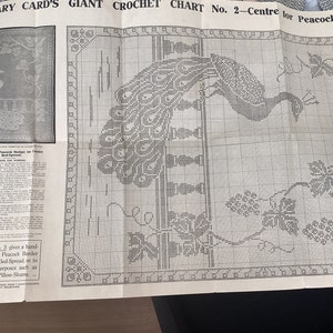 Mary Card’s Giant Crochet Charts, Chart No 2, Chart No 3, Centre for ...