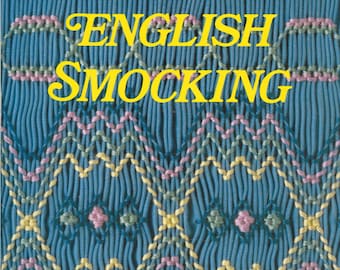 How to Do English Smocking Booklet by Grace L. Knott, Smocking Dots - Etsy