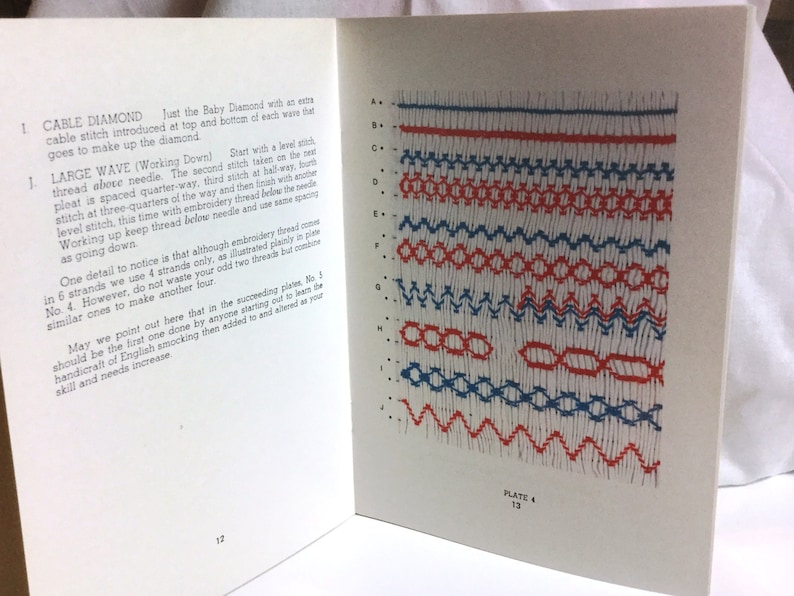 How to Do English Smocking Booklet by Grace L. Knott, Smocking Dots - Etsy