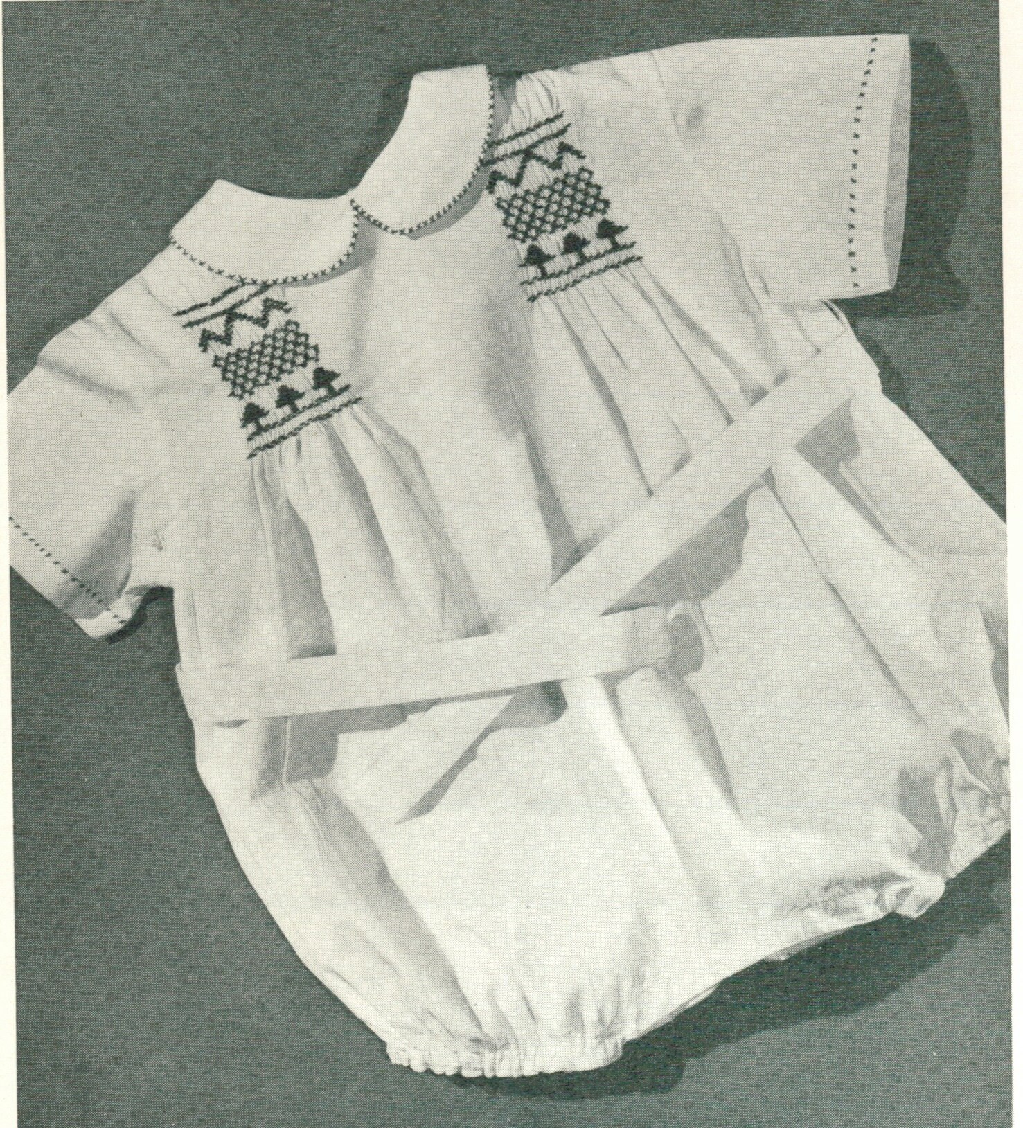 Original Baby Romper Pattern, Grace Knott, Heirloom, Smocking. in ...