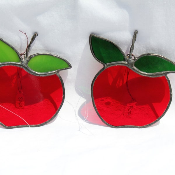 Stained Glass Apples - Etsy