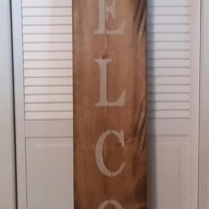Welcome Sign Tall Welcome Sign 6 Feet Tall Welcome Sign - Etsy