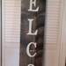 Welcome Sign Tall Welcome Sign 6 Feet Tall Welcome Sign - Etsy