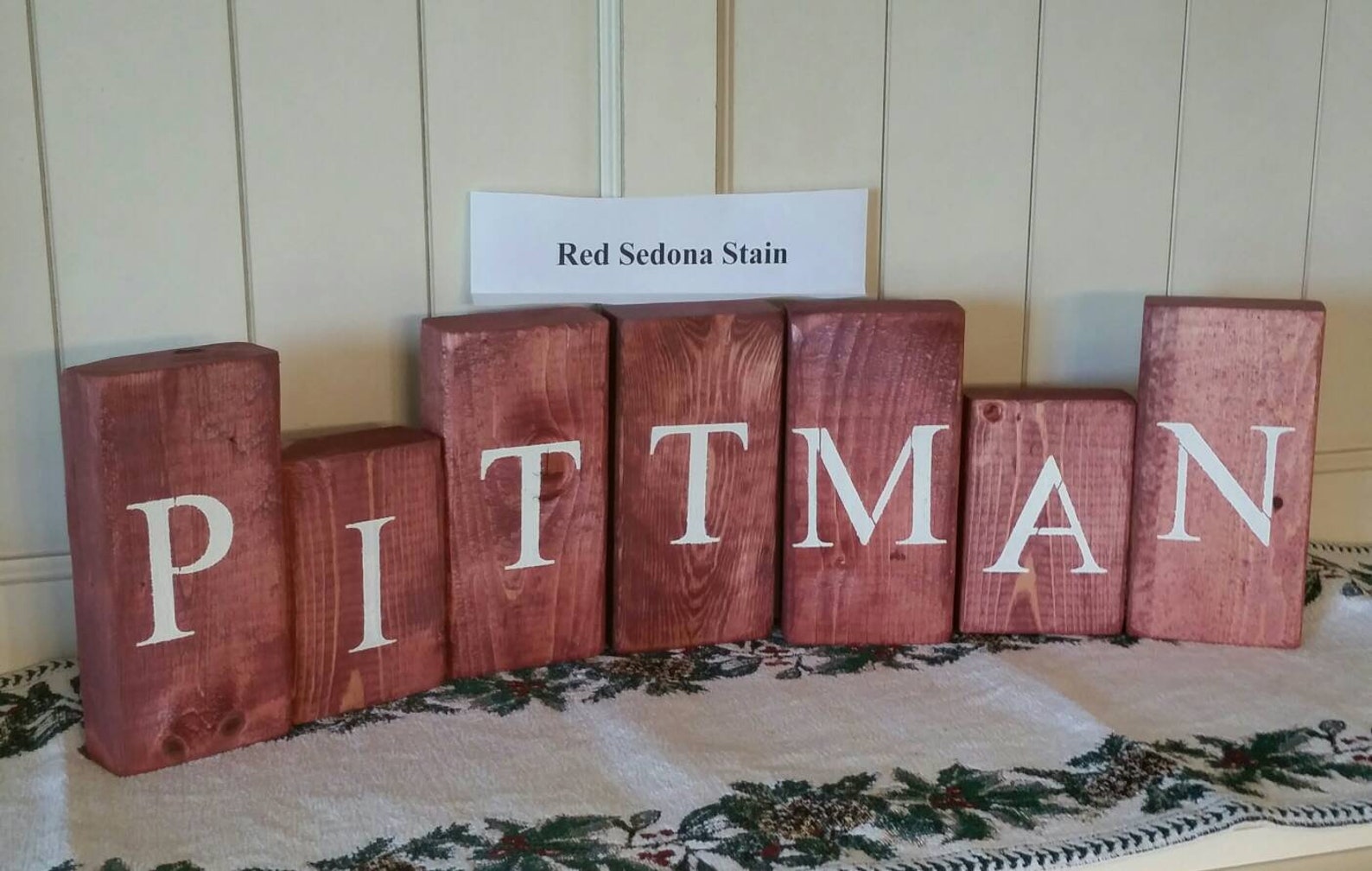 Personalized Block Letters Custom Wood Letter Blocks Shelf - Etsy