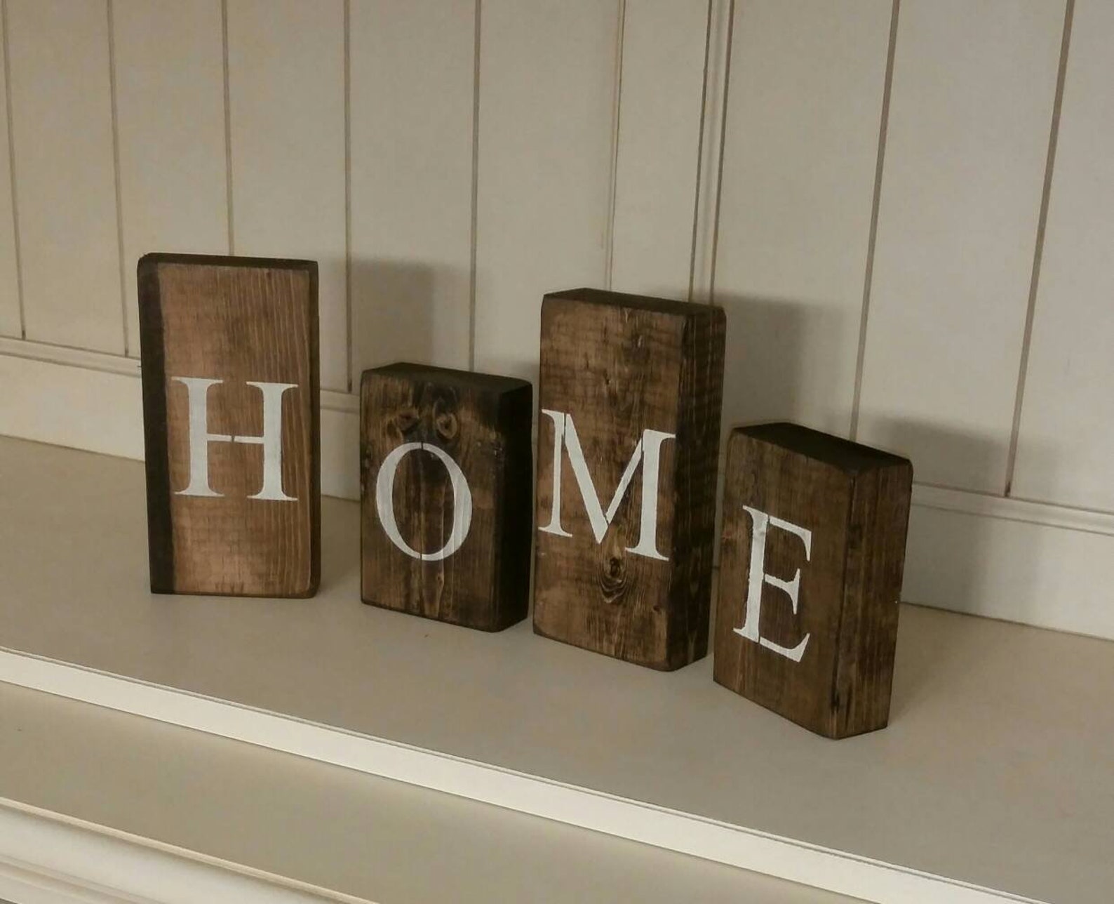 Personalized Block Letters Custom Wood Letter Blocks Shelf - Etsy
