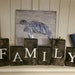 Personalized Block Letters Custom Wood Letter Blocks Shelf - Etsy