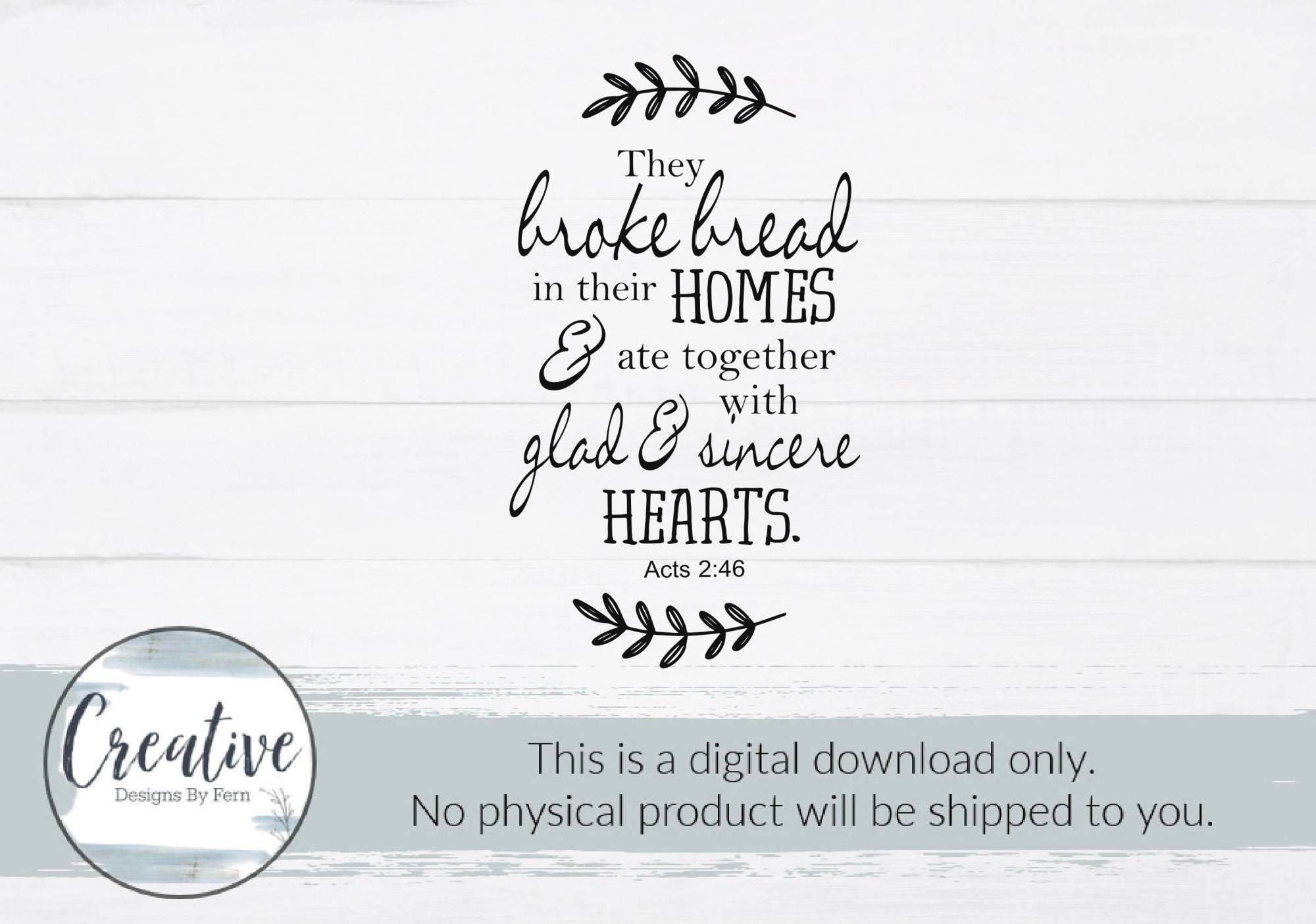 SVG PNG JPEG, They Broke Bread Svg by Creative Designs by Fern, Kitchen ...