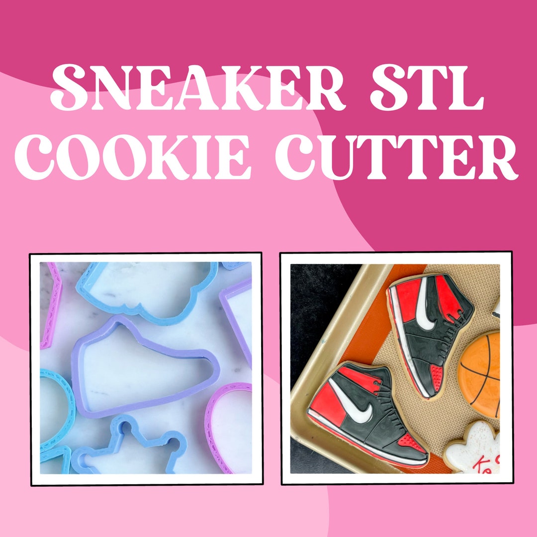 Sneaker Shoe Cookie Cutter STL Digital Download ONLY - Etsy