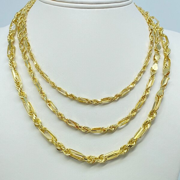 Milano Gold Rope Chain - Etsy