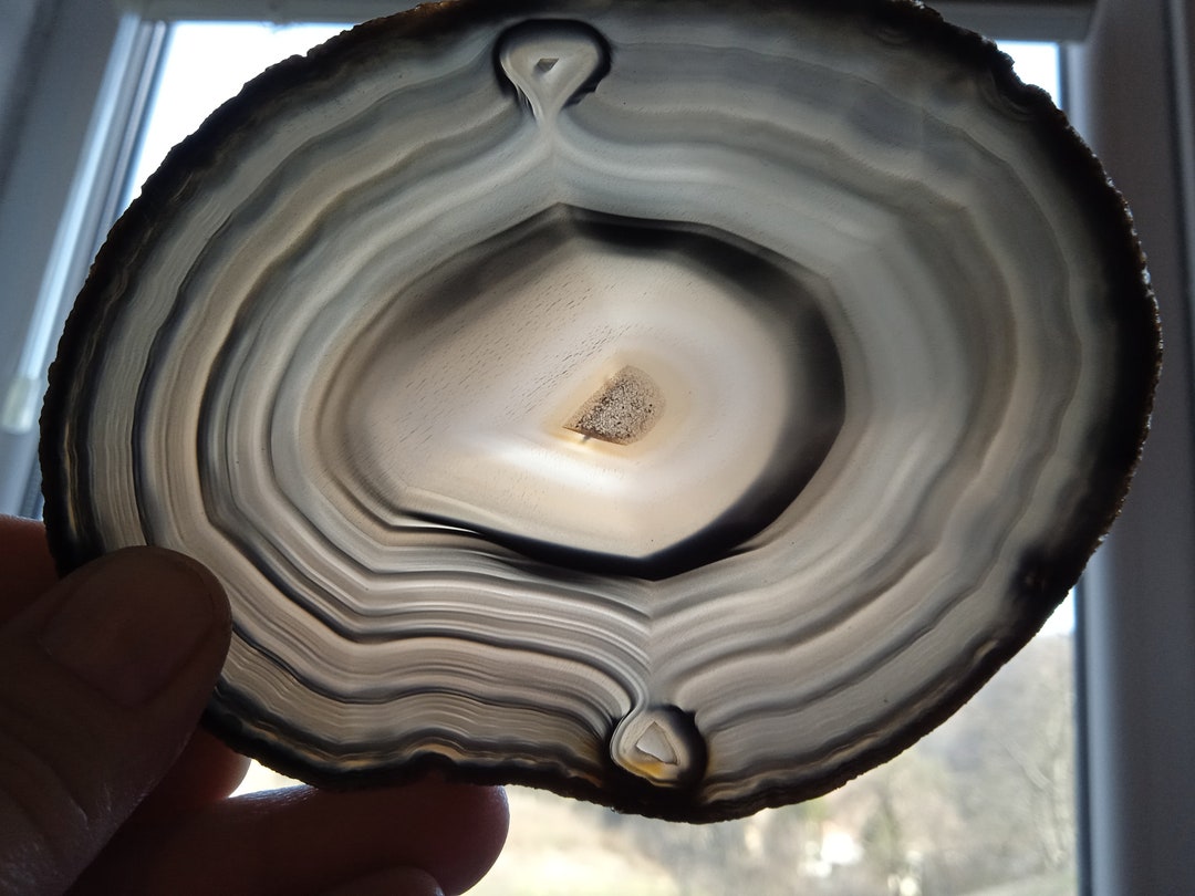 Large Agate, Quartz Crystal, Slice Coaster ,home Ornament, Rainbow, Agate Slices, Polished Agate ...